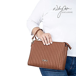 JuJuBe | Day to Night Crossbody Bag, Designer Small Crossbody Purse for Moms | Spice