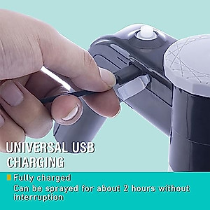 JETASU electric sprayer, garden sprayer you may never have seen, Cola bottle for direct use, USB fast charging with adjustable spout for gardening, Yard, Cleaning