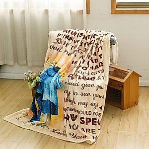 Gift for Wife Romantic Gifts for Her I Love You Anniversary Wedding Birthday Gifts Ideas for Women to My Wife Blanket Christmas Valentines Mothers Day Presents from Husband Throw Blanket 60"x 50"