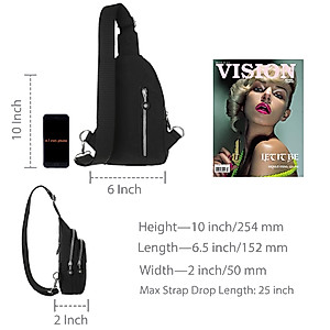 AOCINA Small Sling Backpack Crossbody Sling Bag Fanny Packs for Women Shoulder Daypack Bag for Travel Hiking(Sling-Grey)