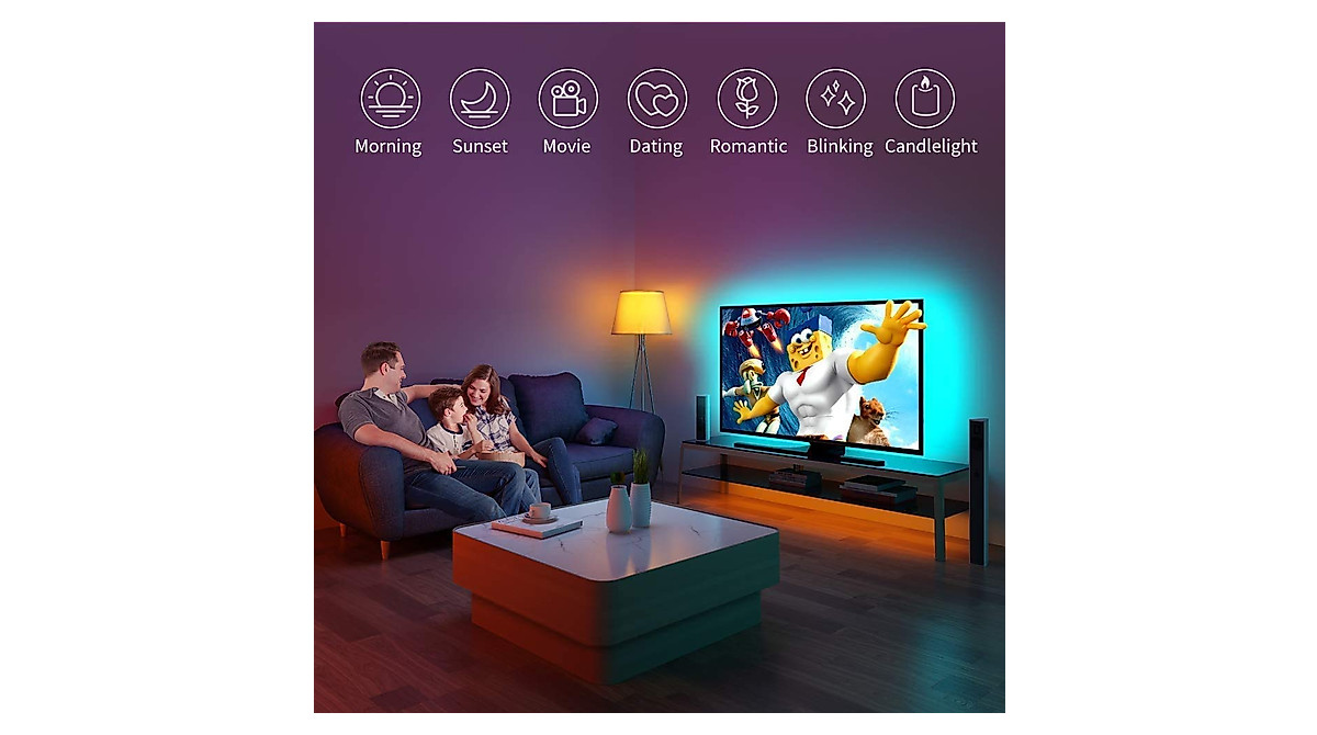 SMY RGB LED TV Backlight - Easy Installation & Waterproof
