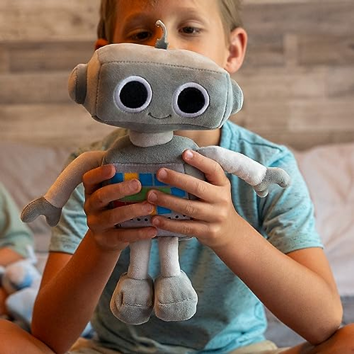 Listener Kids Stuffed Robot Plush Toy Jett The Robot