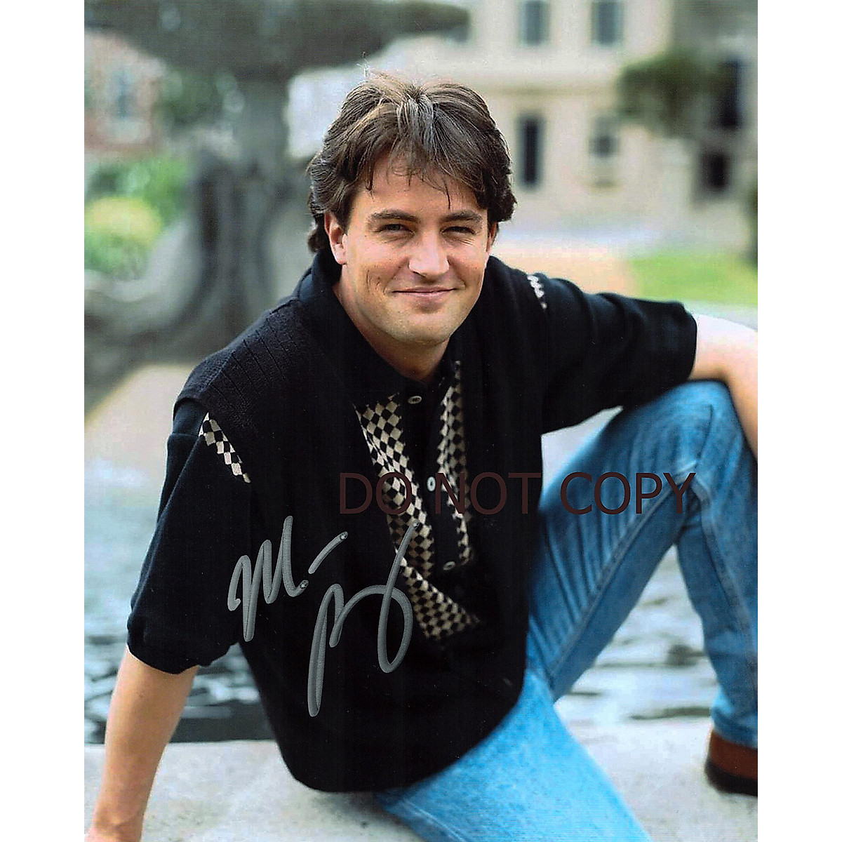 Matthew Perry Autographed Signed Photo 8 x 10 reprint photo picture poster wall art autograph RP