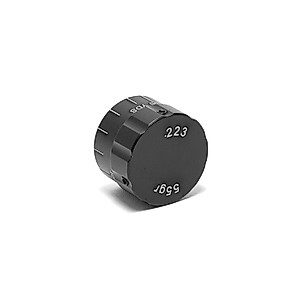 Osprey Global CP223BDC : Bullet Drop Compensator for use When Using Compatible Osprey Compact Series Riflescopes with .223 165 Grain Ammo- Matte Blac
