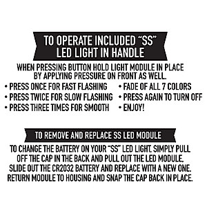 Geospace Twin LED Illuminator Ski Skooter Snow Sled with 2 LED Lights for Winter Fun & Max Visibility: Fold-up Portable Snowboard Kick-Scooter Sled for Use on Snow (Blue)