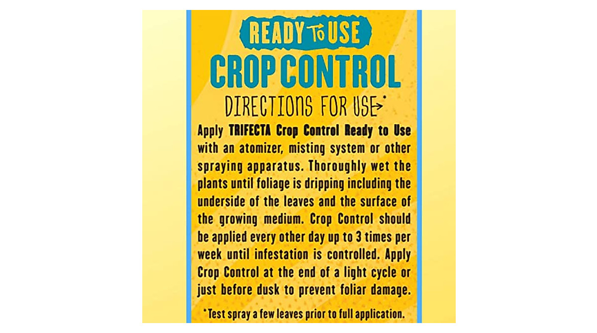 Trifecta Crop Control Ready to Use Maximum Strength Natural Pesticide ...