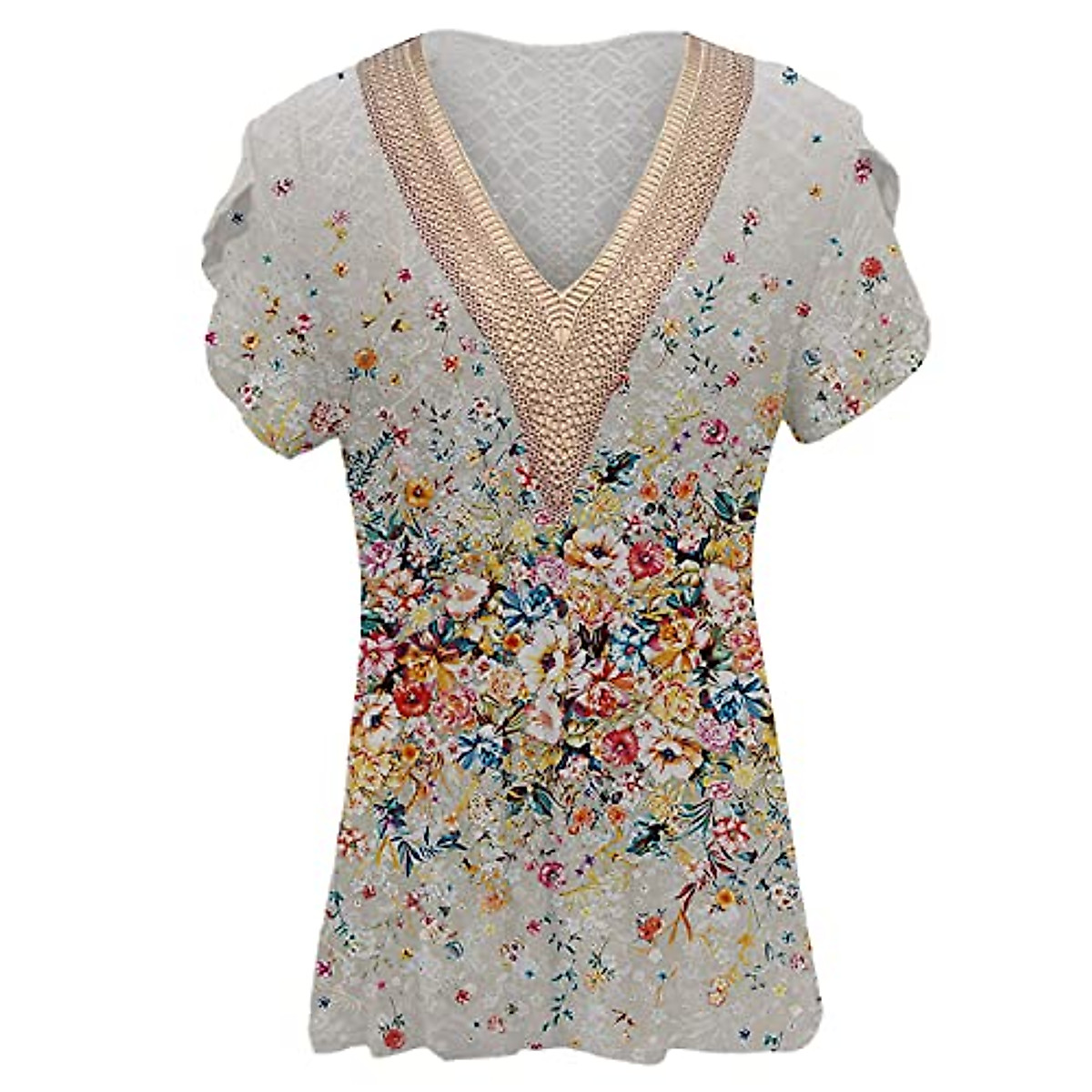Spring and Summer New Printed V Neck Short,Warehouse Clearance pallets,Under 5 Dollar Womens,top Prime Deals,Return pallets for Sale Liquidation Bulk from,Warehouse Deals Clearance
