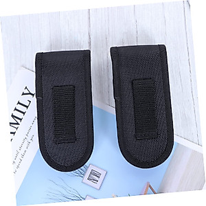 6 pcs Portable Pockets Knifes Pouch,Carry Nylon Sheaths for Folding Knives,Knifes Holders,Folding Pockets Knifes Organizer Pouch,Mini Holsters Holder,Folding Organizer Pouch,Storage Case