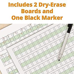 Channie's Visual Dry Erase Alphabet Magnetic Board 2 Pack