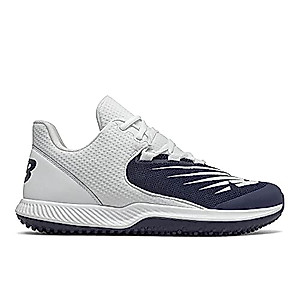 New Balance mens Fuelcell 4040 V6 Turf-trainer Baseball Shoe, Team Navy/White, 10.5 US