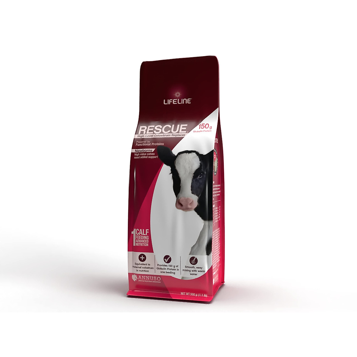 LIFELINE Rescue 150g Colostrum Replacer Baby Calves 1.1lb Natural Flavor