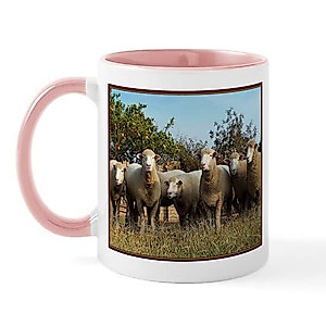 CafePress Ewephoric Sheep Tapestry Image Mugs Ceramic Coffee Mug, Tea Cup 11 oz