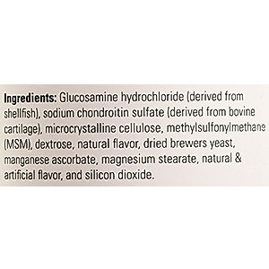 Nutramax Cosequin Maximum Strength Joint Health Supplement for Dogs - With Glucosamine, Chondroitin, and MSM, 250 Chewable Tablets