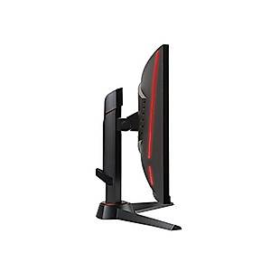 MSI Full HD Gaming Red LED Non-Glare Super Narrow Bezel 1ms 2560 x 1440 144Hz Refresh Rate 2K Resolution Free Sync 27” Curved Gaming Monitor (Optix MAG27CQ)