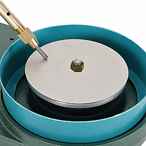 Gem Faceting Machine 180W Jade Grinding Polishing Machine 2800RPM Rock Polisher Jewel Angle Polisher with Faceted Manipulator for Jewelry Polisher with 6 Inch Polishing Disc (Green)