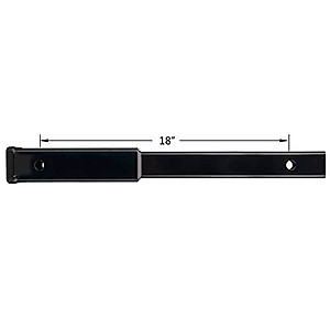 18 Inches Trailer Hitch Receiver Extension 18" Trailer Hitch Extender 18" x2 Trailer Hitch Receiver Extension for 2-inch Receivers
