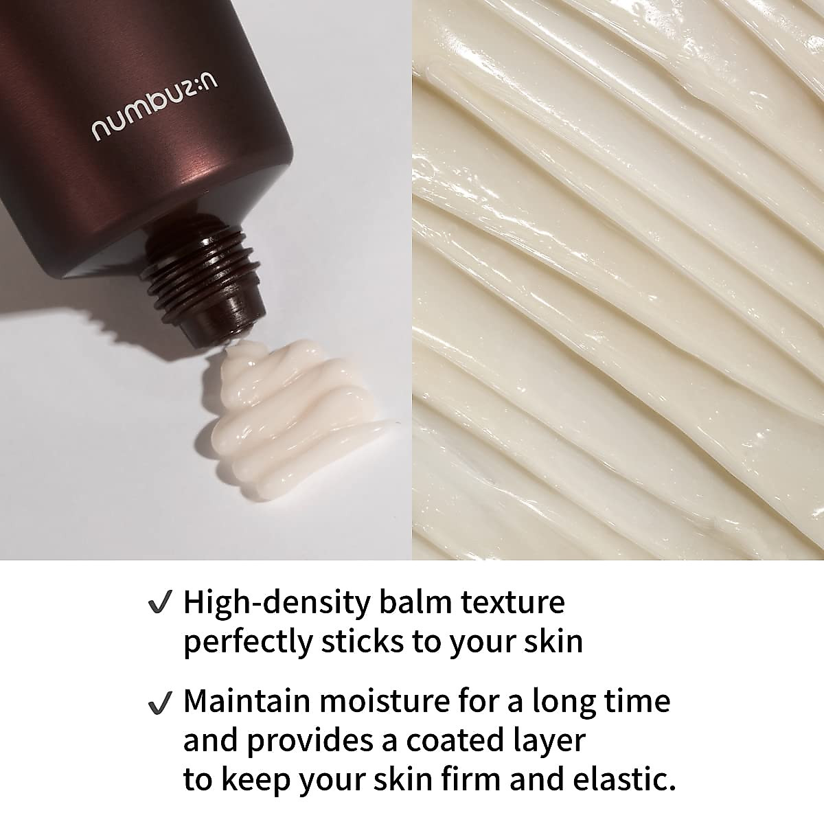 numbuzin No.4 Full-Nutrient Firming Cream | Skin Elasticity, Wrinkle Care, Anit-aging, Deeply Nourishing, Hydation | Red Ginseng, Panthenol, Niacinamide, Bifida | 2.02 fl. oz.