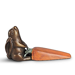 SPI Home Rabbit and Carrot Doorstop