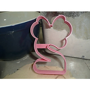 THEMED MAGICAL MOUSE WITH BOW NUMBER TWO 2 OUTLINE COOKIE CUTTER MADE IN USA PR4572