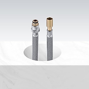 Kitchen Faucet Replacement Hose Fit for Delta RP50390 RP62057 RP74608 DST Faucets Parts, 59in Pull Down Faucet Spray Hose Replace (RP50390 faucet hose)