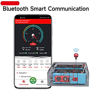 DALY Smart BMS 7S 24V 100A Li-ion 3S Parallel Module 1A with UART RS485 CAN Bluetooth BMS Parameter Real Time Review and Reset for Rated 3.7V Lithium Power Bank Storage EV
