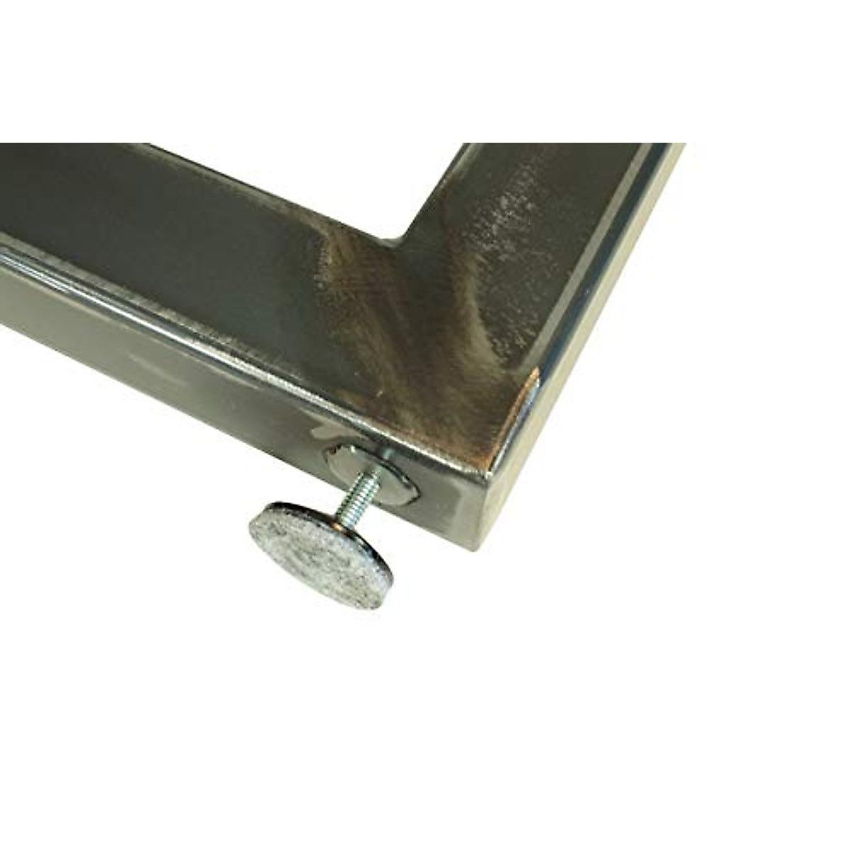 Metal Table Legs - U Style - Rustic Industrial Finish - Set of Two