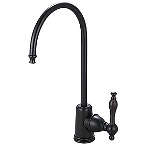 Kingston Brass Gourmetier KS7195NL Naples Single Handle Water Filtration Faucet, Oil Rubbed Bronze