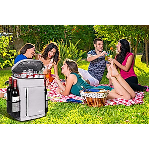 FORICH Soft Cooler Backpack Insulated Waterproof Backpack Cooler Bag Leak Proof Portable Small Cooler Backpacks to Work Lunch Travel Beach Camping Hiking Picnic Fishing Beer for Men Women