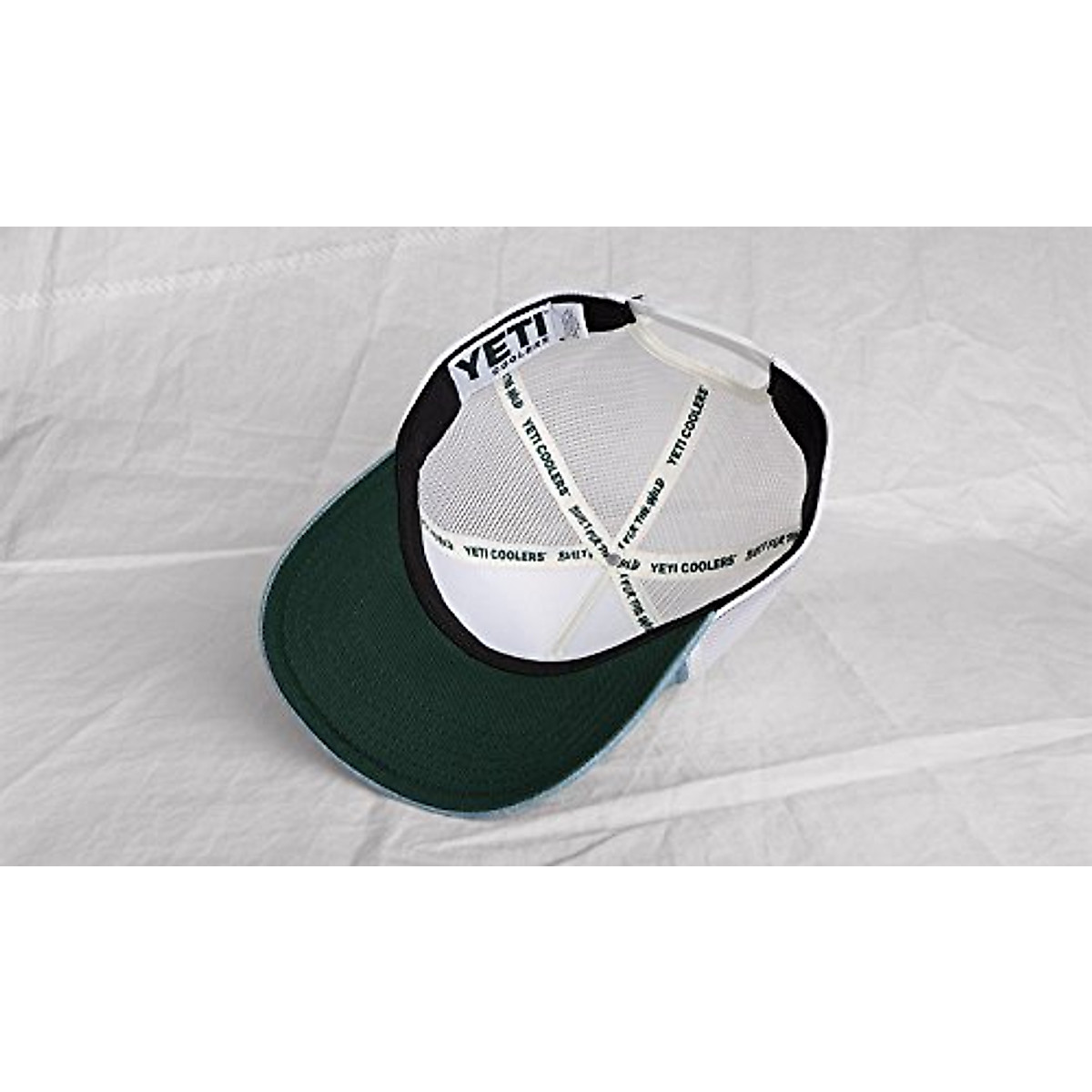 YETI Deep Fit Foam Patch Trucker Hat Chambray