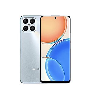 Honor X8 Dual-Sim 128GB ROM + 6GB RAM (GSM only | No CDMA) Factory Unlocked 4G/LTE Smartphone (Titanium Silver) - International Version