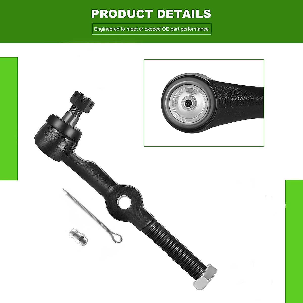 SCITOO 8pcs Front Suspension Kit Inner Outer Tie Rod End Lower Upper Ball Joint Fit 1987-1991 for Chevy Blazer K5 Blazer K10 K20 Suburban V10 V20 for GMC Jimmy K1500 K2500