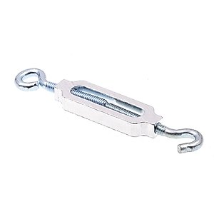 Prime-Line 9070031 Turnbuckles, Eye-To-Hook, 5/32 In. X 4-5/8 In., Zinc Plated Steel (10 Pack)