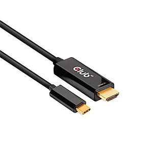 Club 3D CAC-1334 HDMI 2.0 to USB Type C 4K60Hz M/M Active Cable 1.8m-6ft