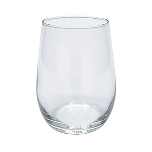 6 OZ MINI TESTER Libbey Stemless Wine Drinking Glasses/Glass 260/Set of 6/Glassware Cocktail Bar Party