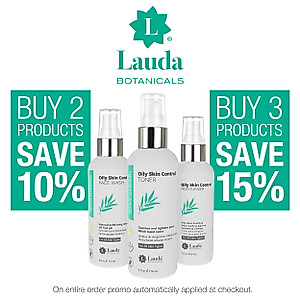 Blackhead Remover Cleanser with Salicylic Acid, Deep Pore Facial Cleanser, Blackhead Eliminator and Dissolving Gel, 1 Ounce by LAUDA BOTANICALS