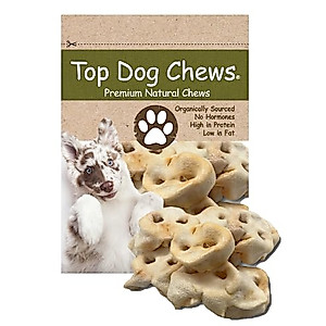 Top Dog Chews - Pig Snout Dog Treats, 12 Pack, American Made, All Natural, Long Lasting, Healthy Chews for Dogs, Perfect Training Treat for a Puppy or Small, Medium & Large Dogs (12 Pack)