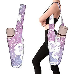 PandaWang Yoga Mats Bag with Pockets for Thick Mats Yoga Mat Bag Men Large Size Yoga Accessories Yoga Mat Bag for Women