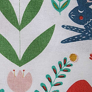 DII Easter Folk Collection, Springtime Kitchen, Dishtowel Set, Easter Garden, 4 Piece