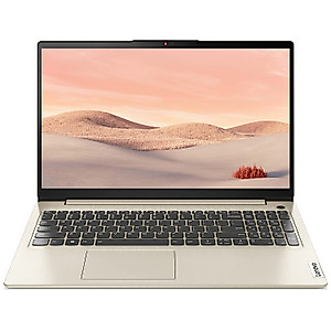 Lenovo IdeaPad Thin and Light Laptop, 15.6" FHD Display, AMD Ryzen 5 5500U Processor (Beats i7-1185G7), 20GB RAM, 512GB PCIe SSD, Backlit Keyboard, Fingerprint Reader, Windows 11, Sand (Latest Model)
