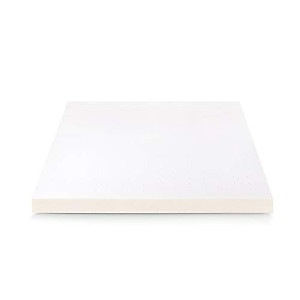 Best Price Mattress 4 Inch Ventilated Memory Foam Mattress Topper, CertiPUR-US Certified, Queen