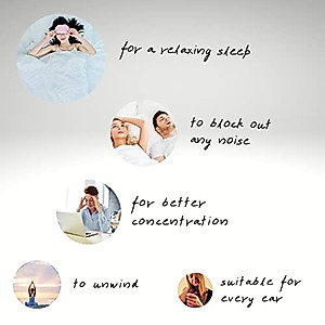 2 Pack of Ohropax Reusable Wax/cotton Ear Plugs (24 Plugs Total) with Clear Carrying Case