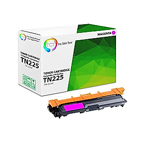 TCT Premium Compatible Toner Cartridge Replacement for Brother TN-225 TN-221 TN221BK TN225C TN225M TN225Y High Yield Works with Brother HL-3140, MFC-9130, DCP-9020 Printers (B, C, M, Y) - 8 Pack
