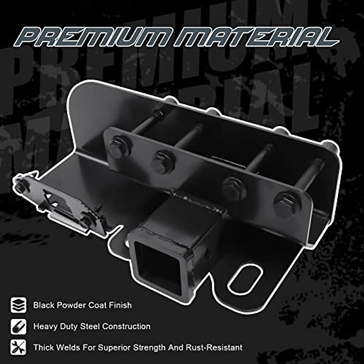Snailfly 2“ Trailer Tow Hitch Assembly Fit for Ford Bronco 2021-2024 Class 3 Hitch Receiver, NOT for Bronco Sport