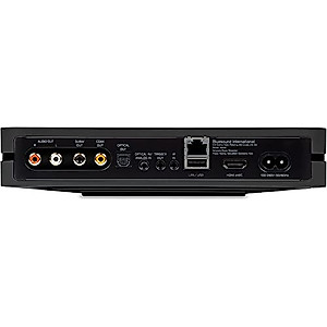 Bluesound Node Wireless Multi-Room Hi-res Music Streamer (N130) + RC1 Remote Combo Bundle (Black)