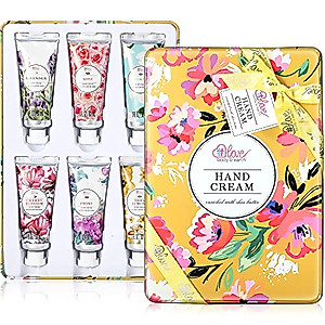 Hand Cream Gift Set - Hand Cream for Women, Hand Lotion Set for Dry Cracked Hands, Holiday Gift for Mother's Day Valentine's Day Christmas, Travel Size Hand Lotion for Women. 6 x 1.0 oz/30ml