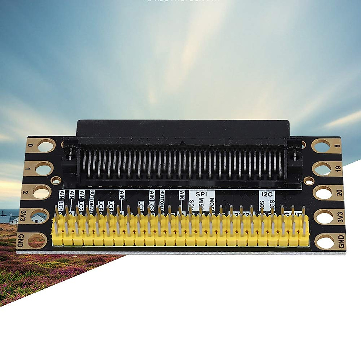 fosa Microbit BBC Expansion Board, for Micro: bit Kit Connector Interface Expansion Board for Micro: bit