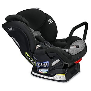Britax Boulevard ClickTight Anti-Rebound Bar Convertible Car Seat, StayClean Grey - Stain, Moisture & Odor Resistant Fabric