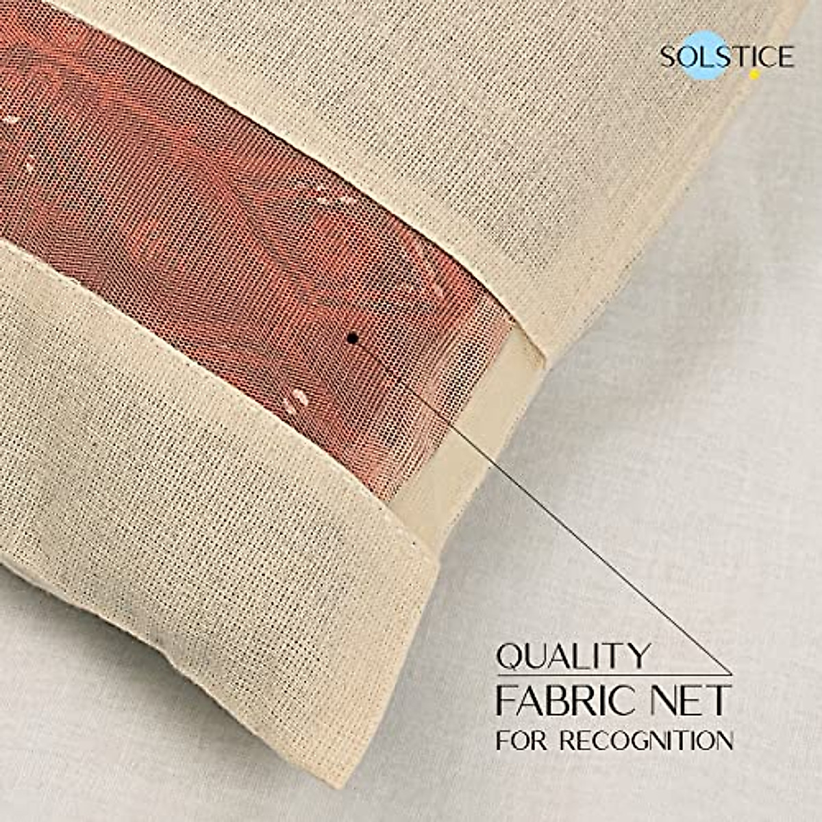 SOLSTICE Reusable Cotton Saree Covers (Set of 24) of 16 x 14 (inches) for Clothes Storage bag, Travelling, Wardrobe Organizer with Mesh/Window. (24)