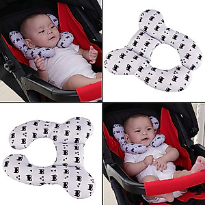 G-Tree Baby Child Head and Neck Support, Pushchair Car Seat Pillow Headrest for 0-1 Years Toddler, Best Gifts for Kids, Batman