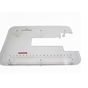 Janome Acrylic Extension Table for MC7700, MC8200, MC8900